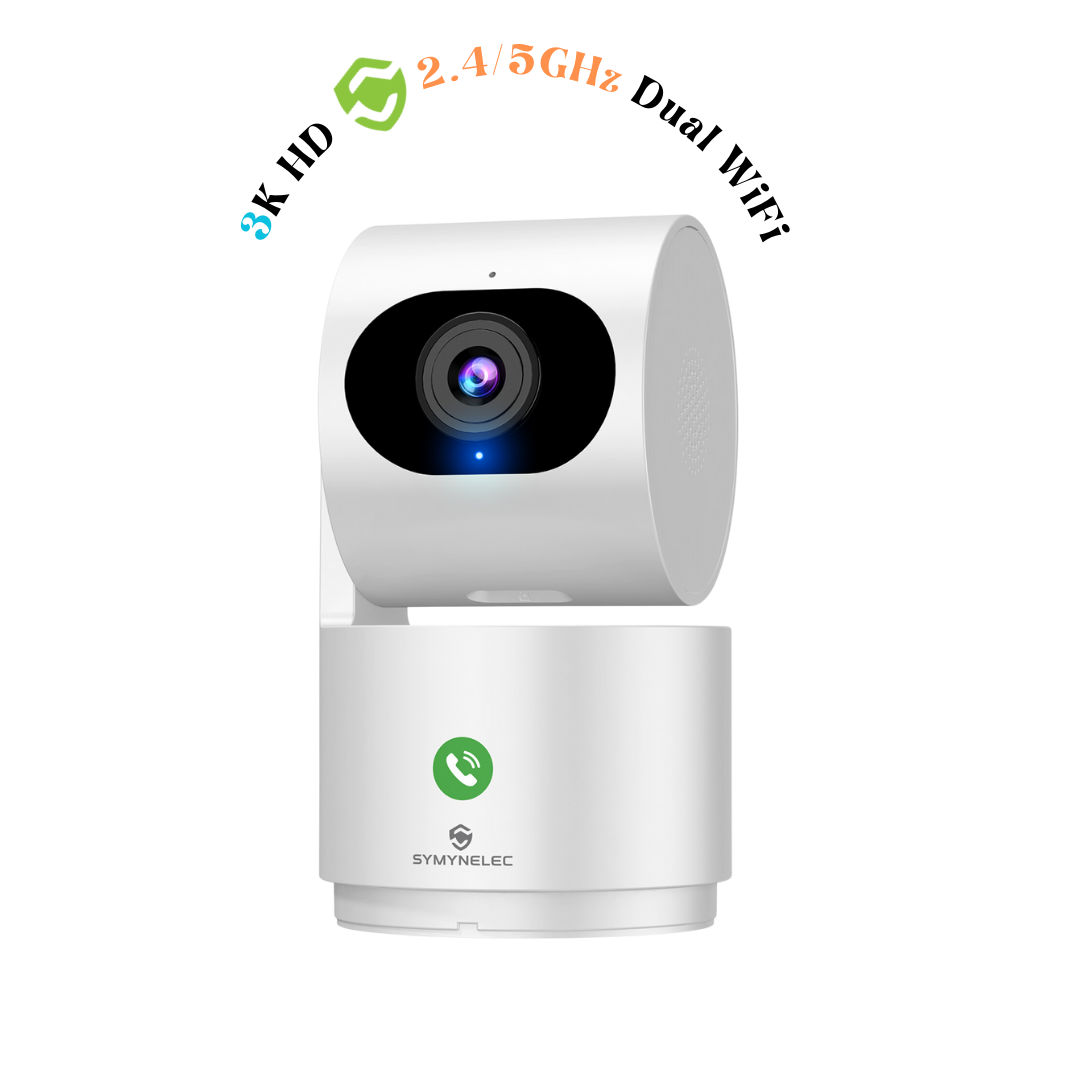 360° Full-Color Night Vision Home Safety | Symynelec Security Camera