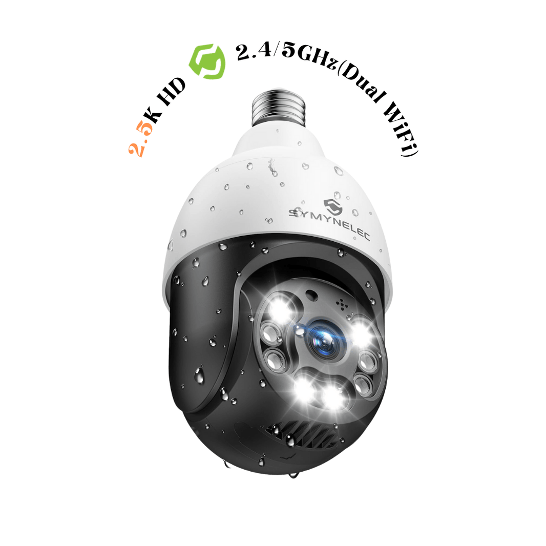 360° Full-Color Night Vision Home Safety | Symynelec Security Camera
